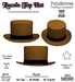 Second Life Marketplace - Lincoln Top Hat Rust